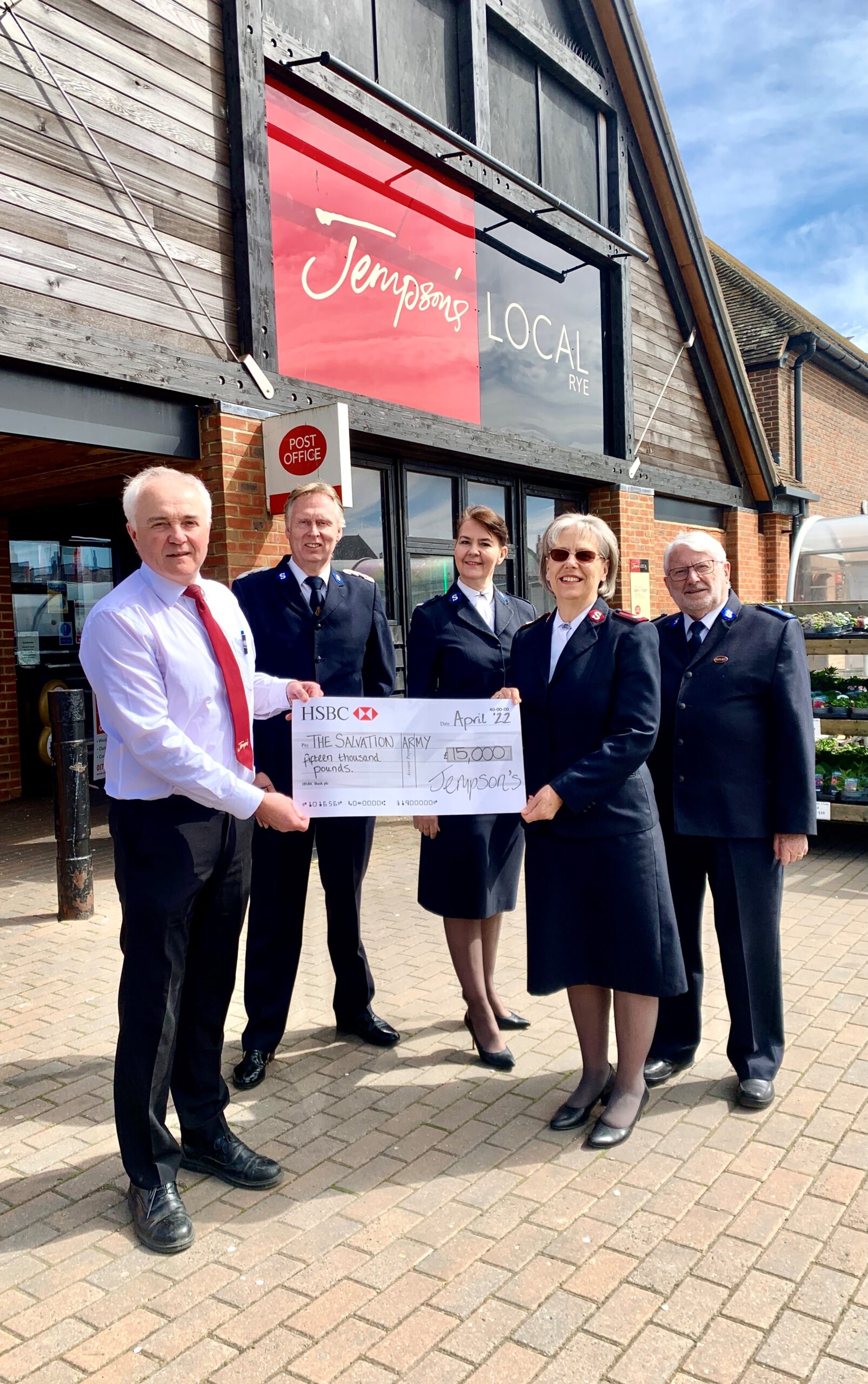 £15K donated to The Salvation Army for the People of Ukraine – The ...